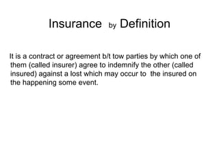 How Insurance Company works | PPT
