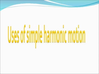 APPLICATIONS OF SHM | PPT