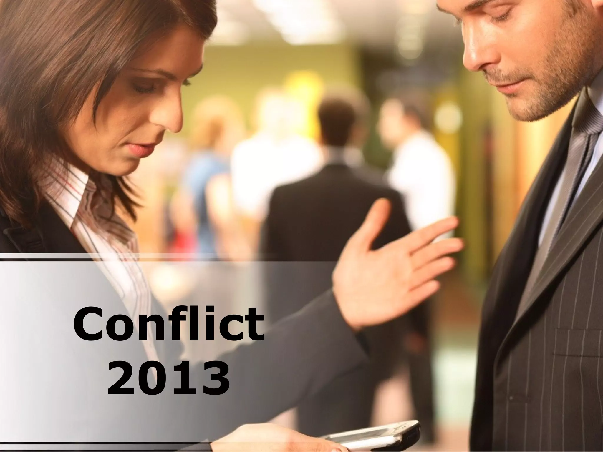 Conflict PowerPoint PPT Content Modern Sample | PPT
