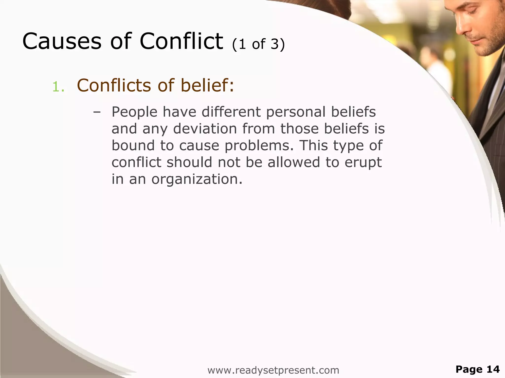 Conflict PowerPoint PPT Content Modern Sample | PPT | War and Conflicts