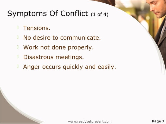 Conflict PowerPoint PPT Content Modern Sample | PPT | War and Conflicts