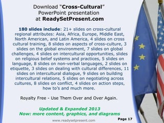 Cross Cultural PowerPoint PPT Content Modern Sample | PPT