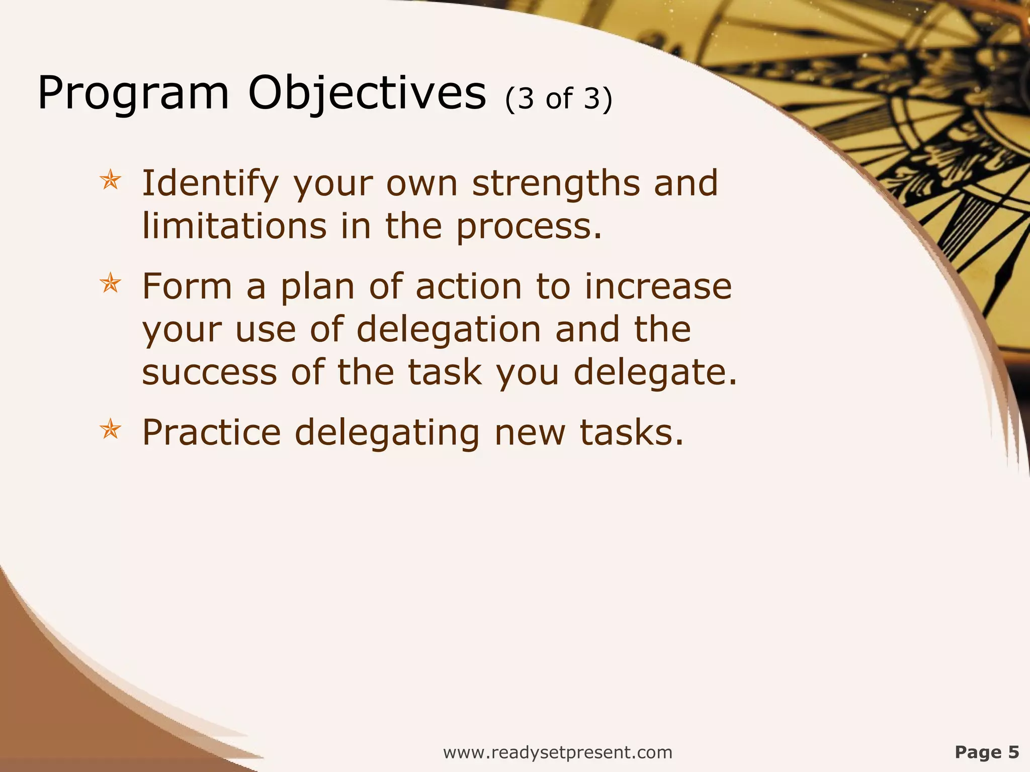 Delegation Powerpoint Ppt Content Modern Sample Ppt