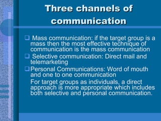 Promotion and Communication by Uttam Raj Regmi | PPT