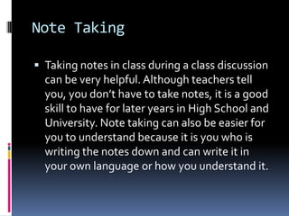 Good Study Skills | PPT