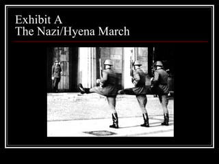 Hyenas(Lion King) Similar to nazis | PPT