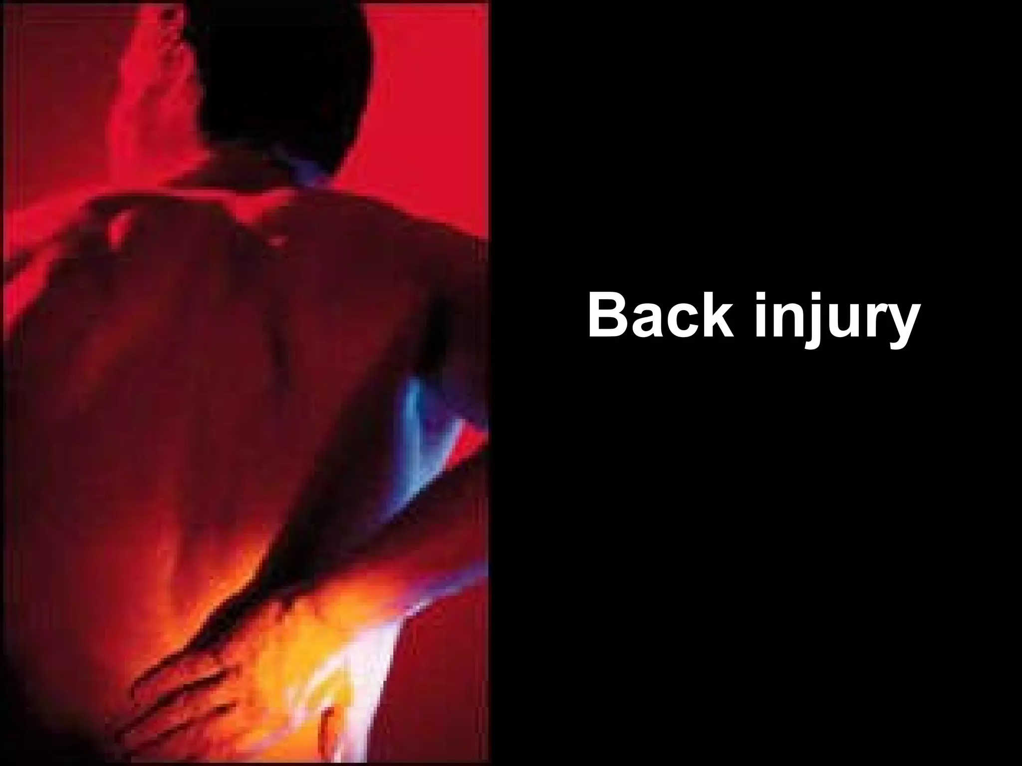 Back injury | PPT