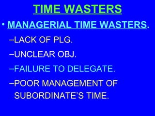 TIME MANAGEMENT | PPT