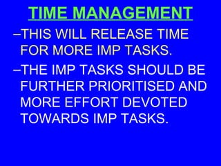 TIME MANAGEMENT | PPT