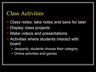 SmartBoards in Social Studies | PPT