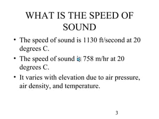 Speed of Sound | PPT