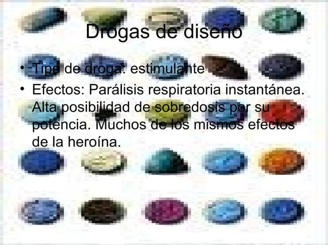 tipos de drogas y efectos | PPT