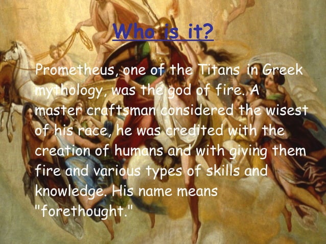 C:\Documents And Settings\Alunno\Desktop\Myth Of Prometheus | PPT ...