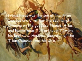 C:\Documents And Settings\Alunno\Desktop\Myth Of Prometheus | PPT ...