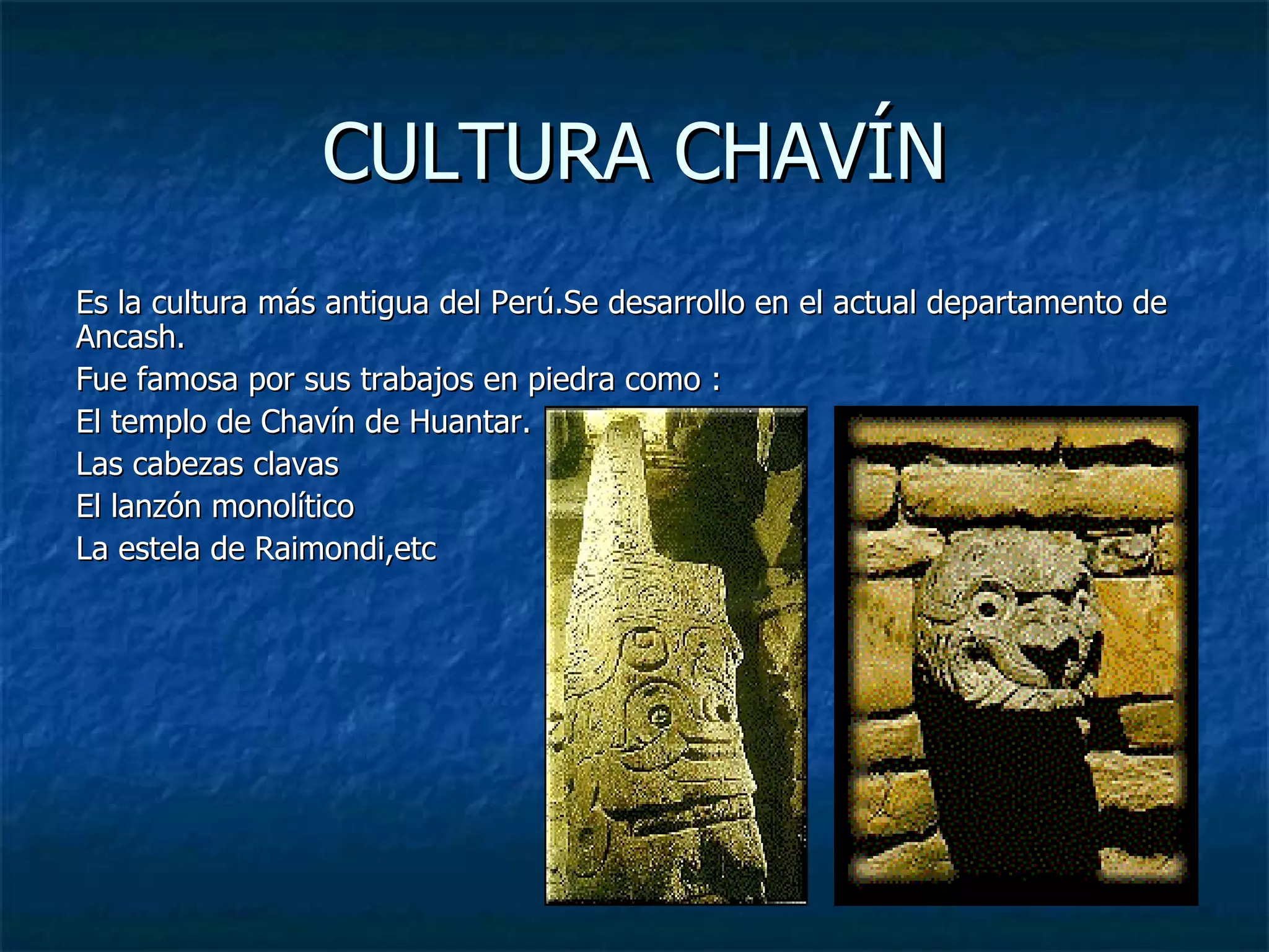 CULTURAS PREINCAS | PPT