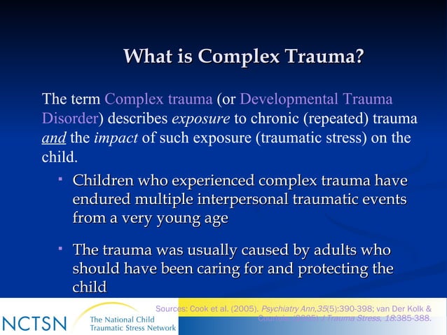 Orientation To Child Trauma | PPT