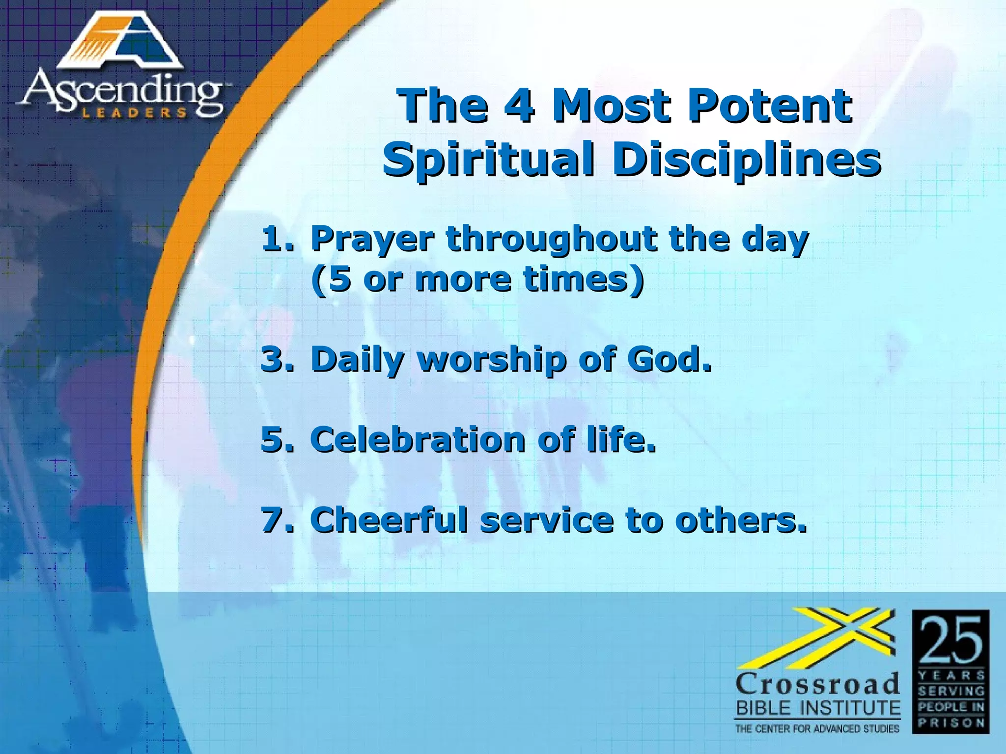 Growing As A Disciple | PPT