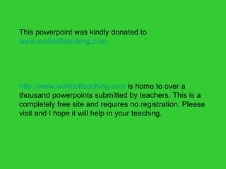 Plant parts and roots | PPT