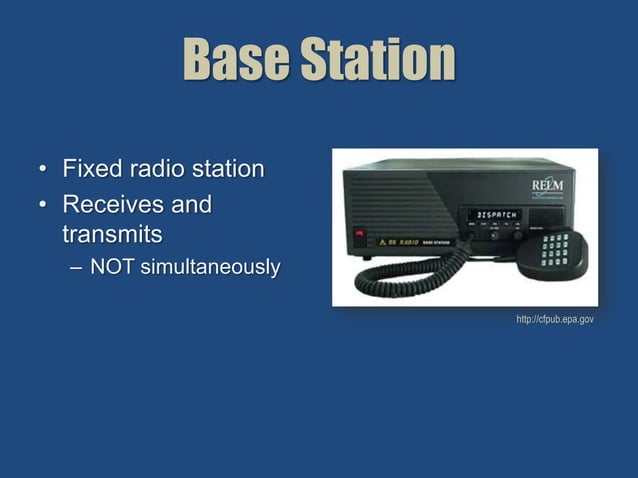 Module 1: Intro to Radio Basics -- for Trainers | PPTX