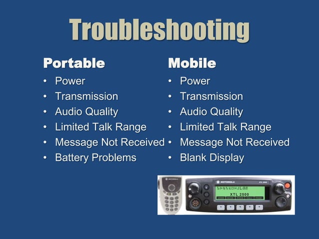 Module 3: Troubleshooting -- for Trainers | PPT