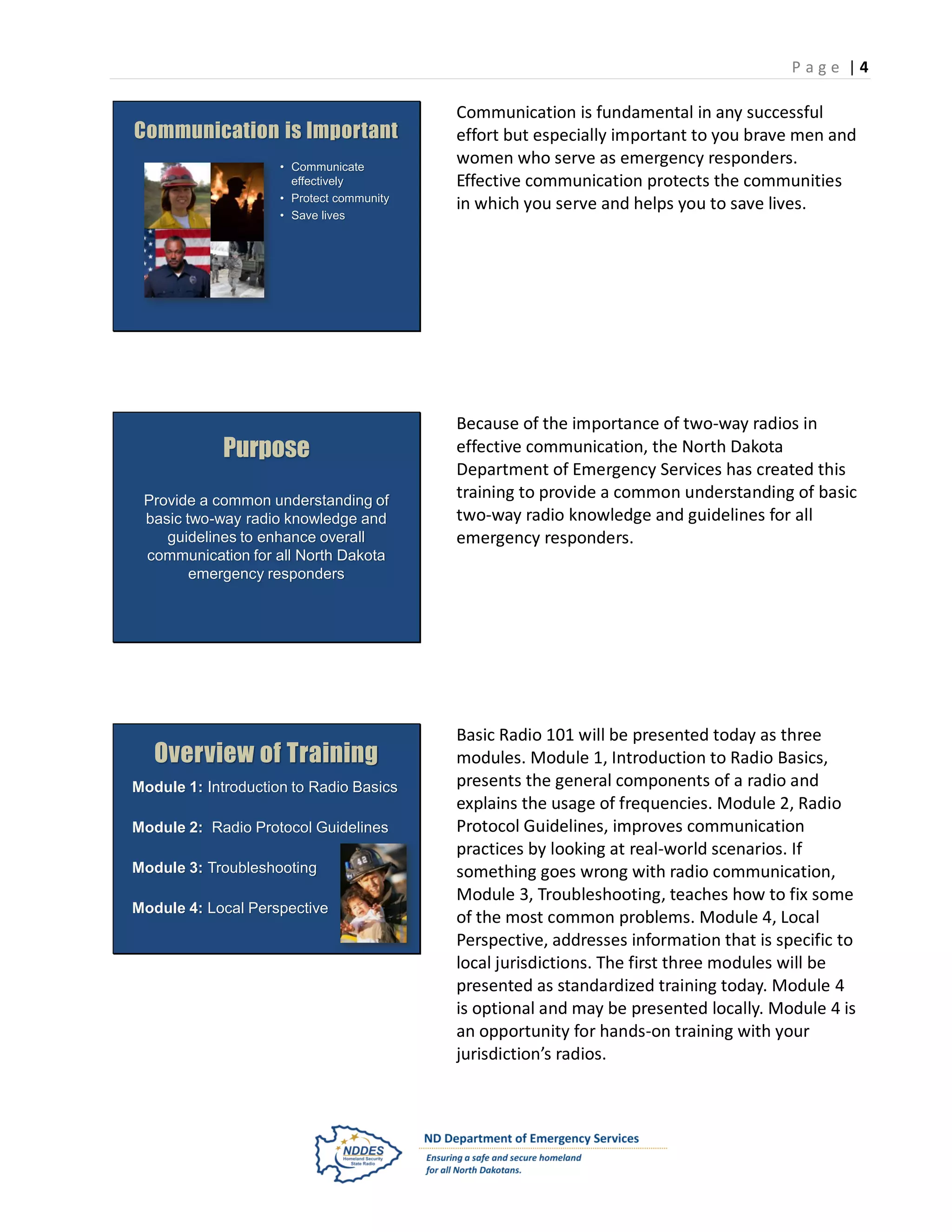 Basic Radio 101 Trainers Guide | PDF