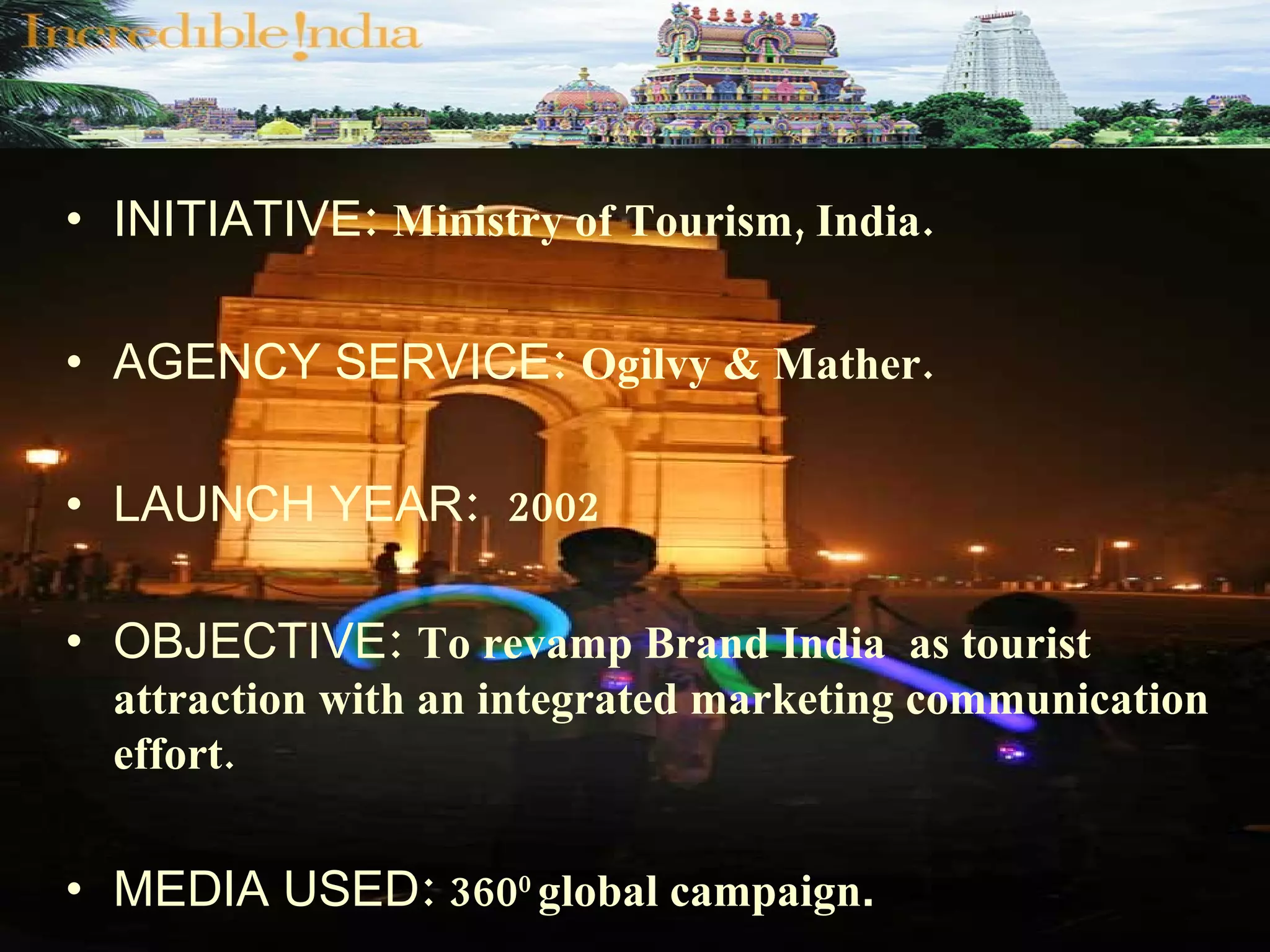 INCREDIBLE INDIA | PPT
