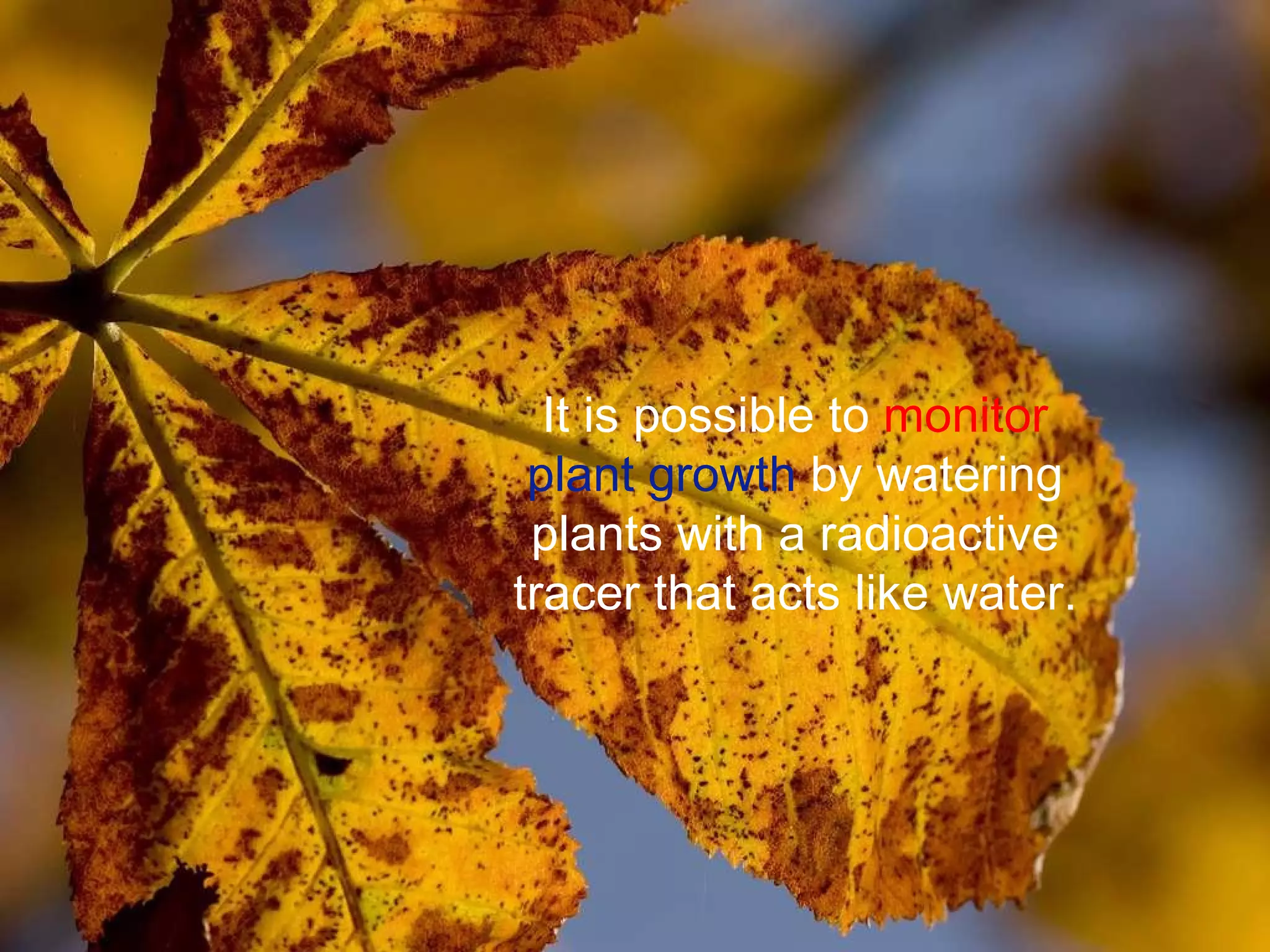 Radioactive Tracers | PPT