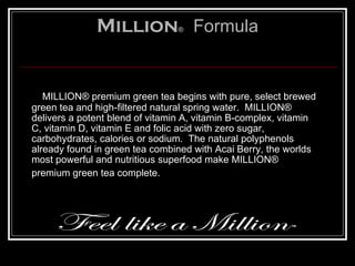MILLION Beverage | PPT