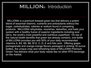 MILLION Beverage | PPT