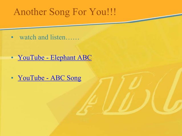 ABC power point | PPTX