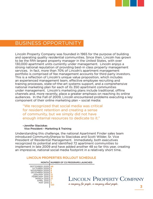 C:\Documents And Settings\Candrews\My Documents\Sherpa Case Studies\Lincoln | PDF