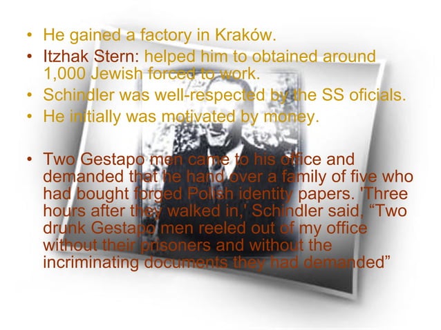 Oskar Schindler | PPT