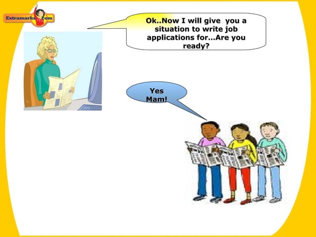 JOb Application Writing | PPT