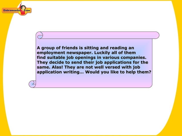 JOb Application Writing | PPT