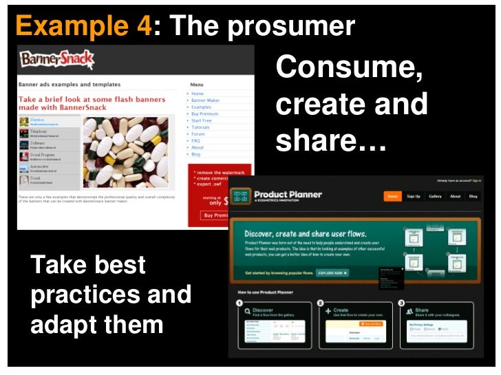 Example 4: The prosumer Consume,