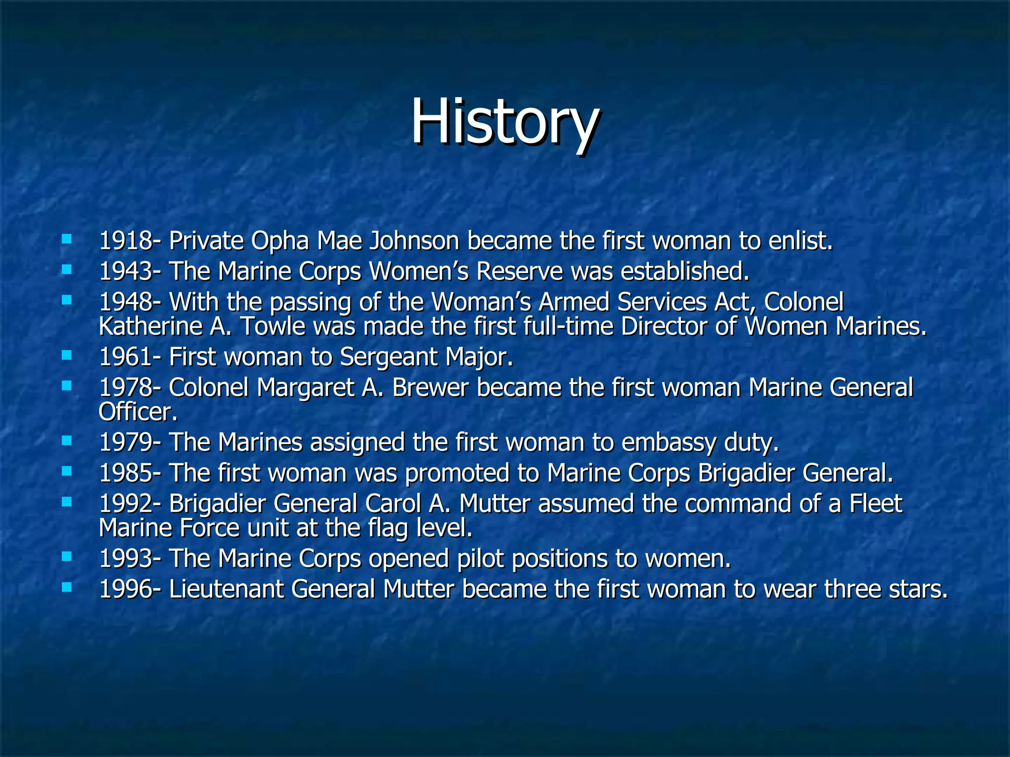 Female Marines | PPT