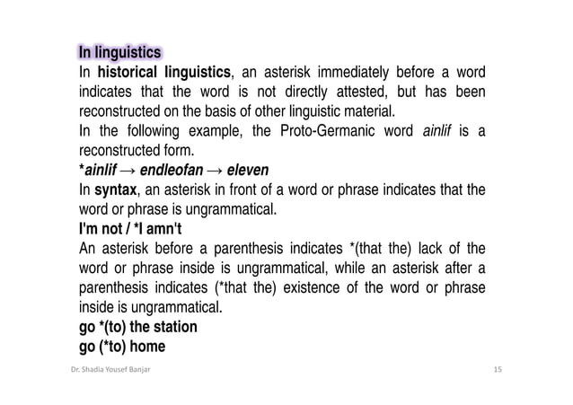 PUNCTUATION MARKS, by Dr. Shadia Y. Banjar | PDF