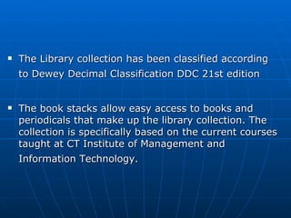 VIRTUAL TOUR OF LIBRARY | PPT