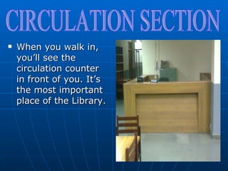 VIRTUAL TOUR OF LIBRARY | PPT