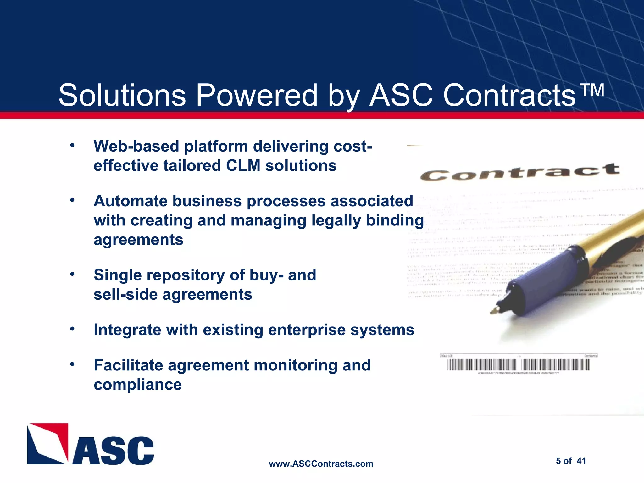 Contract Lifecycle Management | PPT