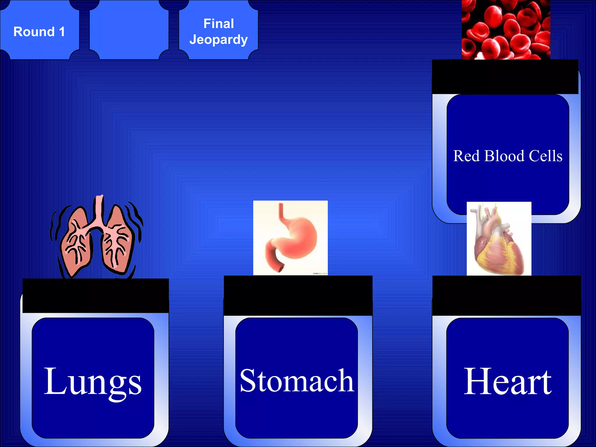 Human Body Jeopardy | PPT | Lung and Respiratory Health | Diseases and ...