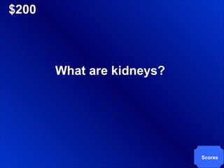Human Body Jeopardy | PPT