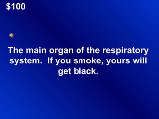 Human Body Jeopardy | PPT