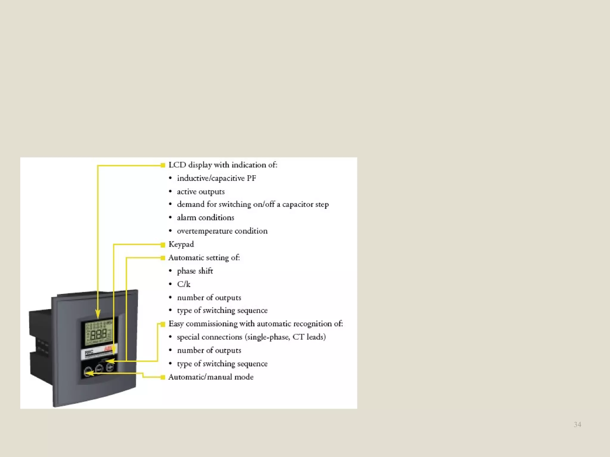 automatic power factor controller | PPT