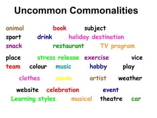 Examples of Graphic Organisers | PPT