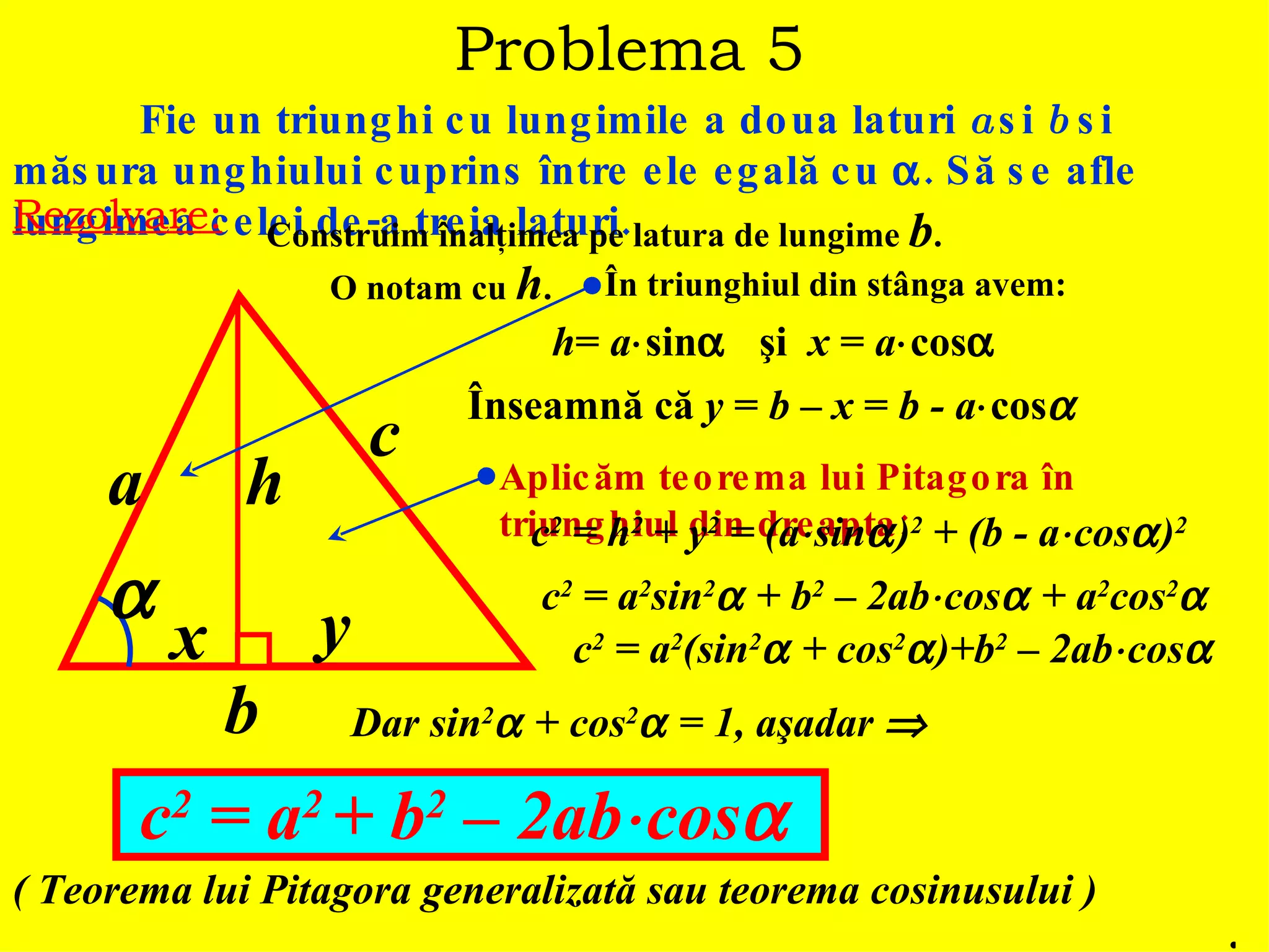 Probleme rezolvate | PPT