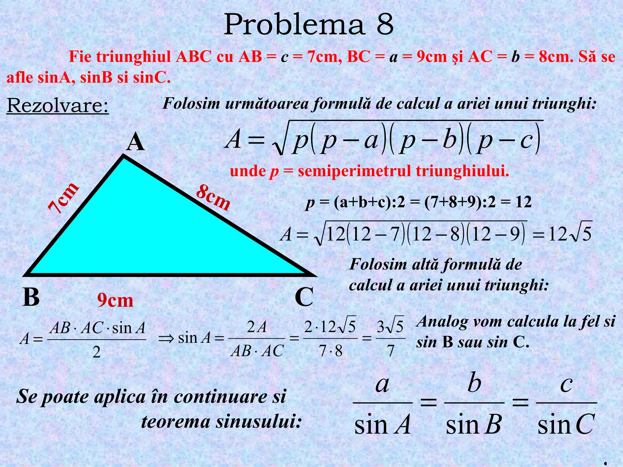 Probleme rezolvate | PPT
