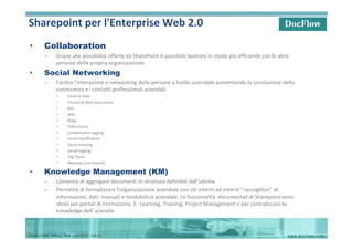 DOCFLOW - integrazione Document Management e Business Process Management nel portale SharePoint ...