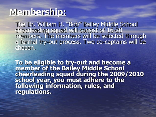 Cheer Informational Meeting Power Point | PPT | Women\'s Clothing ...