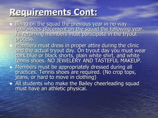 Cheer Informational Meeting Power Point | PPT